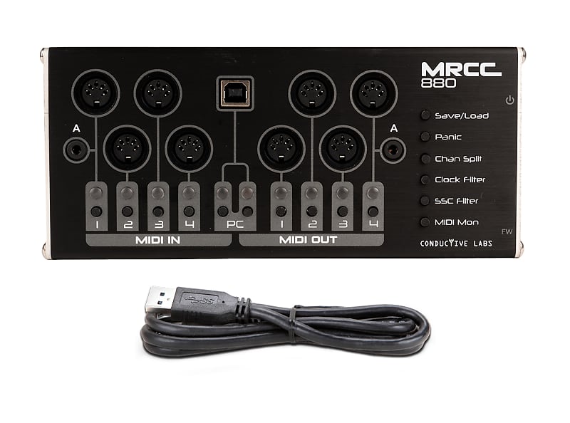 Conductive Labs MRCC 880 MIDI Router Control Center [USED] | Reverb