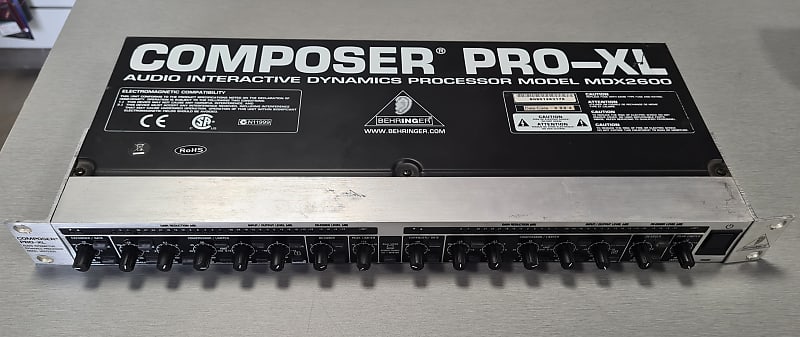 BEHRINGER MDX2600 Composer Pro-XL Compressore a Rack | Reverb Canada