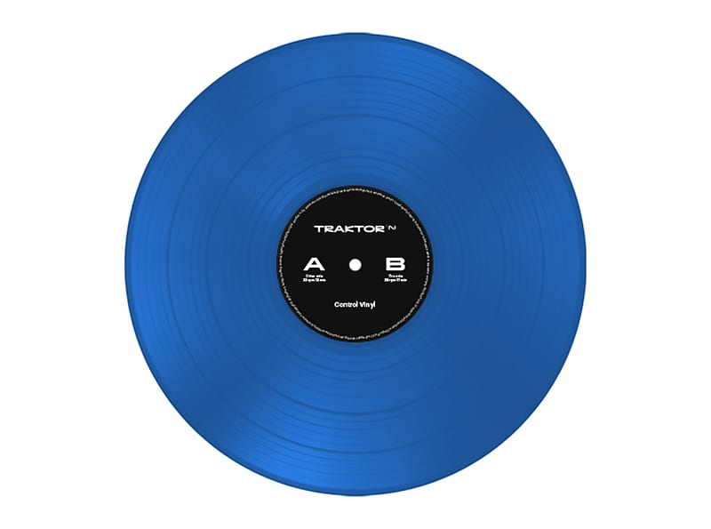 Native Instruments Traktor Control Vinyl (Blue) | Reverb