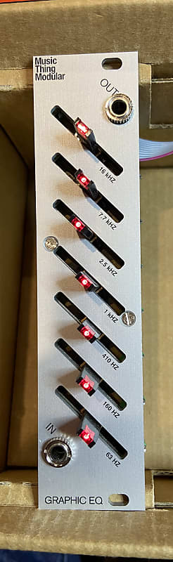 Music Thing Modular Graphic EQ Eurorack module | Reverb