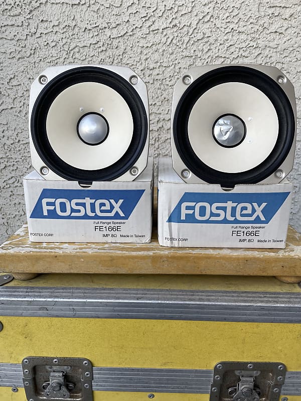 Fostex FF165 K Full Range Speakers | Reverb