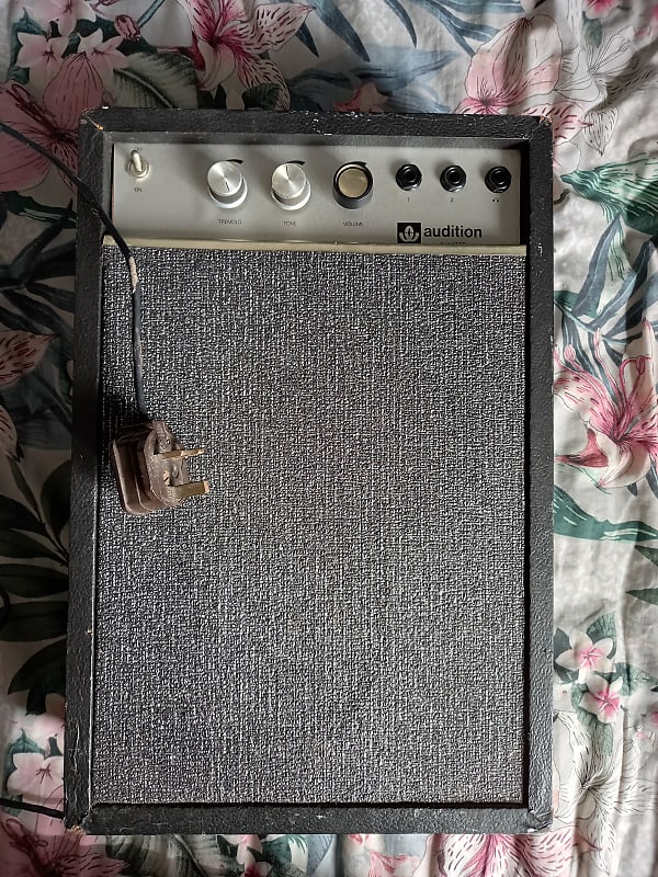 Audition 5 watt Amplifier 1960s - Black | Reverb