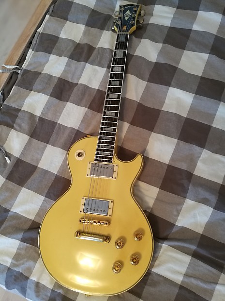 Greco RR-55 1985 Cream White with Gibson Tim Shaw PAF Pickups | Reverb