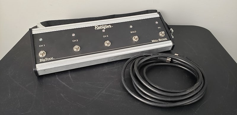 Mesa Boogie BigFoot Rectifier 5 button footswitch w/ Bag & | Reverb
