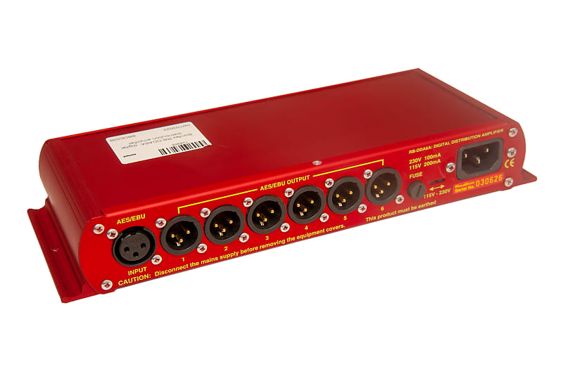 Sonifex RB DDA6A DISTRIBUTION AMPLIFIER Audio, AES/EBU | Reverb Sonifex RB DDA6A DISTRIBUTION AMPLIFIER Audio, AES/EBU | Reverb
