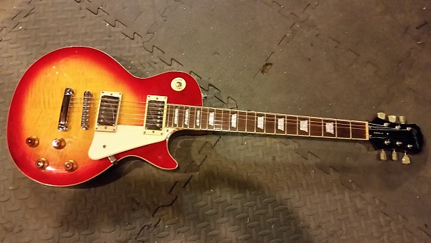 Gibson Epiphone Les Paul Flame Top Standard Made in Korea | Reverb