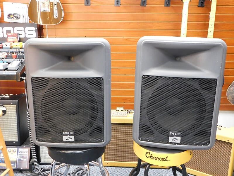 Peavey PR 12 PA Speakers Compact! | Reverb