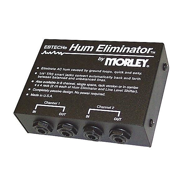 Ebtech Morley HE-2 2-channel Stereo Hum Eliminator | Reverb