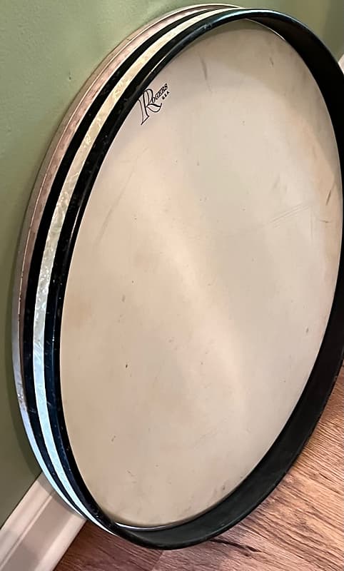 Rogers Vintage Rogers 22" Bass Drum Rim with Head 50s 60s | Reverb