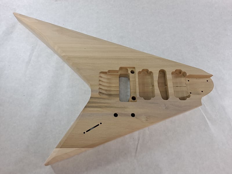 Unfinished RG Jem Guitar Body - Proline V- HSH- Fits 24 fret | Reverb