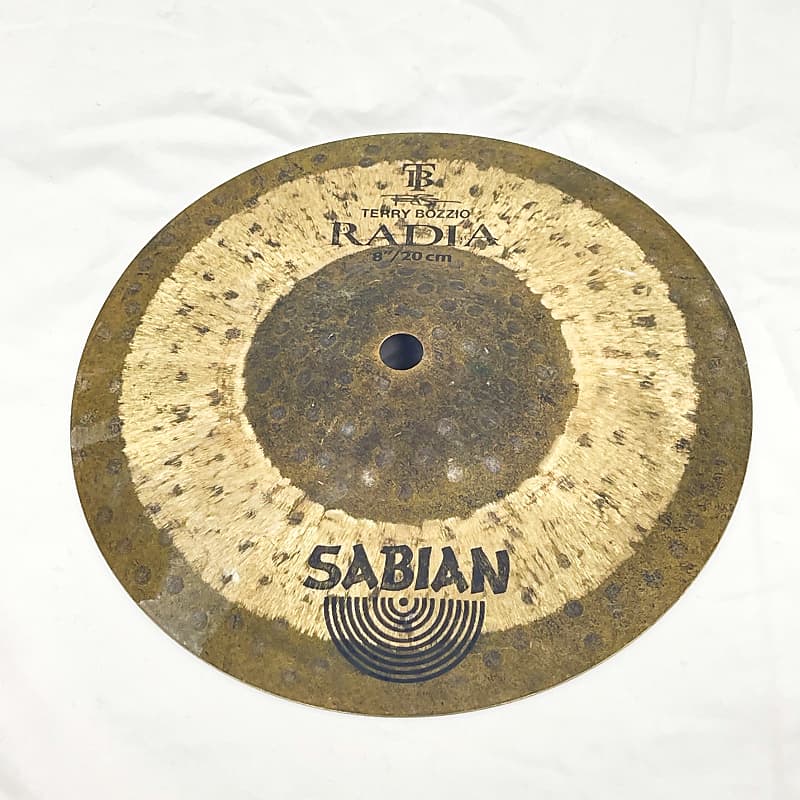 Sabian Signature Radia Terry Bozzio 8" Splash 2000's - Raw | Reverb