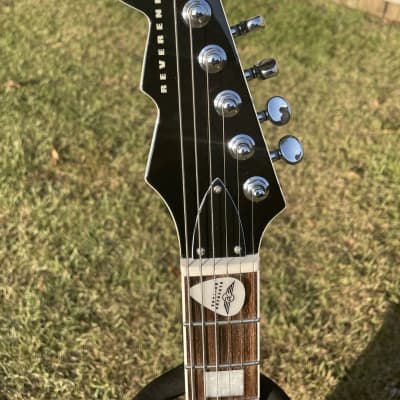 Reverend Bayonet custom 2022 - Blue sparkle | Reverb