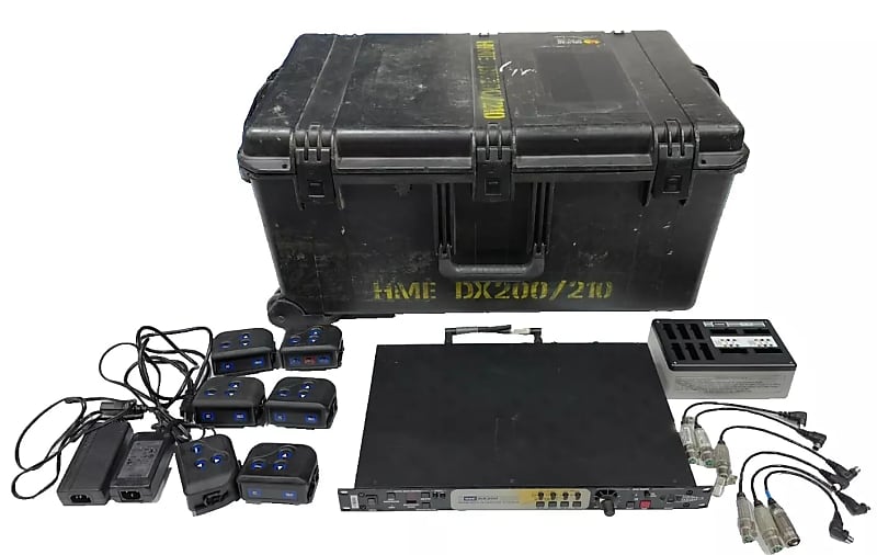 HME DX200 BP200 Wireless Intercom System Package #706-13 | Reverb