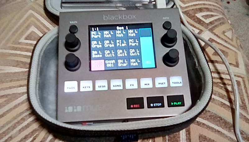 1010 Music Black Box sd card, tons of samples, dust cover, | Reverb