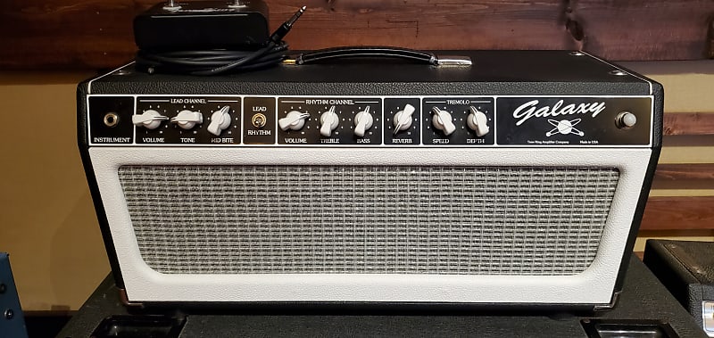 Tone King Galaxy 60 Watt Amp Head 2010 Black And White | Reverb