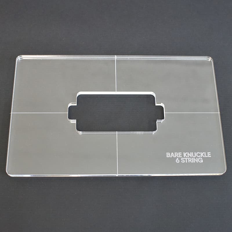 Pickup Routing Template - Bare Knuckle Pickups Humbucker | Reverb UK