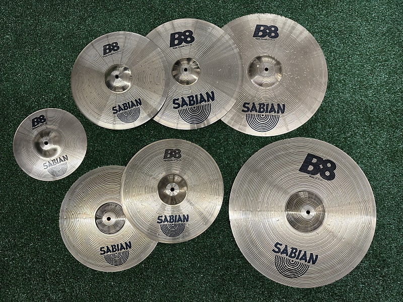 Sabian B8 6 CYMBAL SET | Reverb