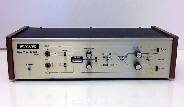 Hawk HR-40 Stereo Spring Reverb - RARE! | Reverb