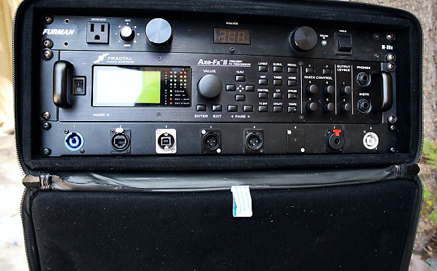 Fractal Audio Complete Axe Fx II rig incl. MFC101 + Furman | Reverb