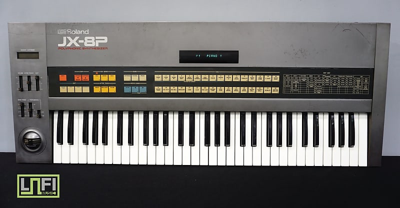 Roland JX-8P 80's Vintage Polyphonic Analogue Synthesiser - | Reverb