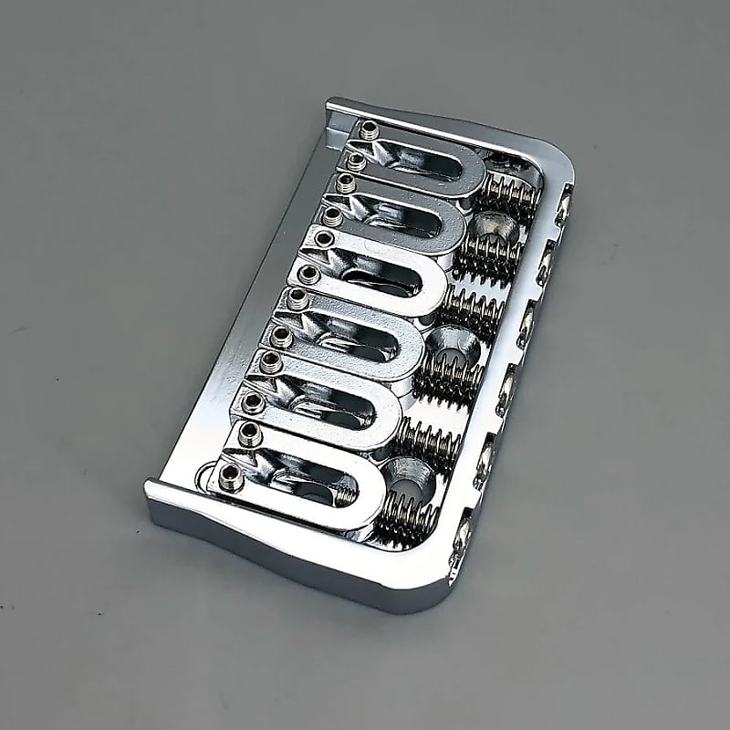 Chrome Hardtail Fixed Guitar Bridge Tailpiece | Reverb