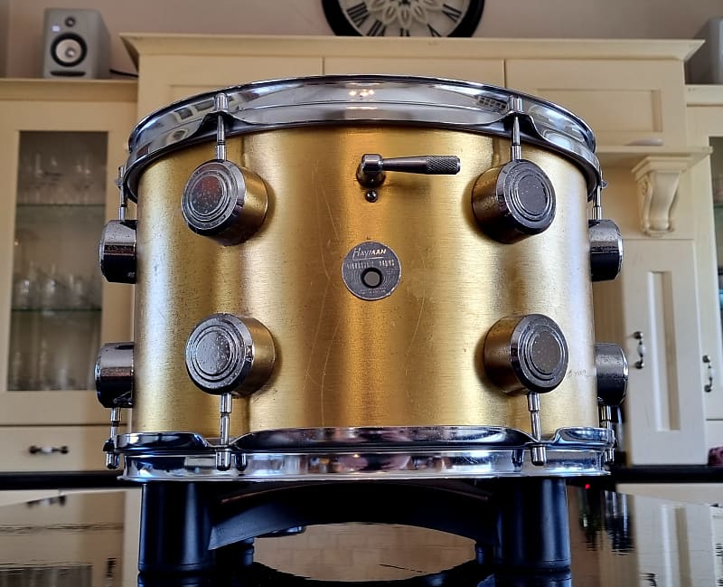 Hayman Vibrasonic 12"x8" Tom in Gold Ingot Finish | Reverb España