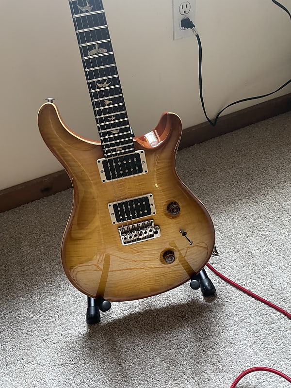 PRS Custom 24 USA core 2014 RARE Lemon Drop | Reverb