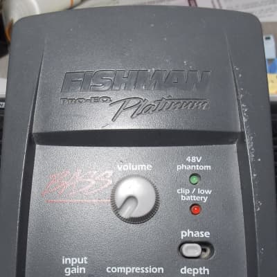 Fishman Pro-EQ II Acoustic Preamp/Eq | Reverb