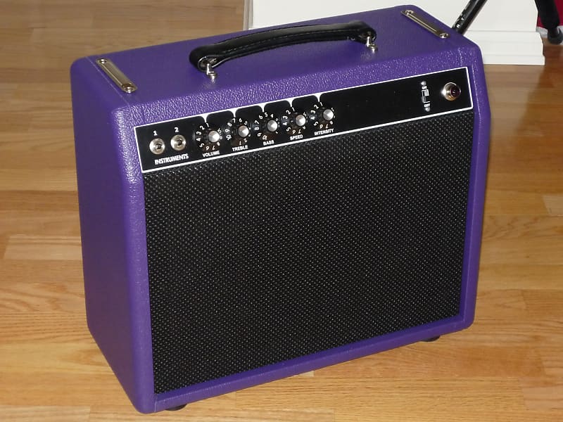 Handwired Fender Vibro-champ clone 2014 - Purple Tolex | Reverb