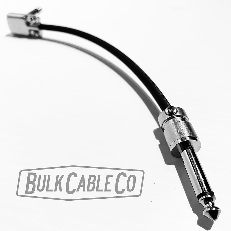 1 Pack - 12" Mogami 2319 Patch Cable - SquarePlug SP500 / | Reverb