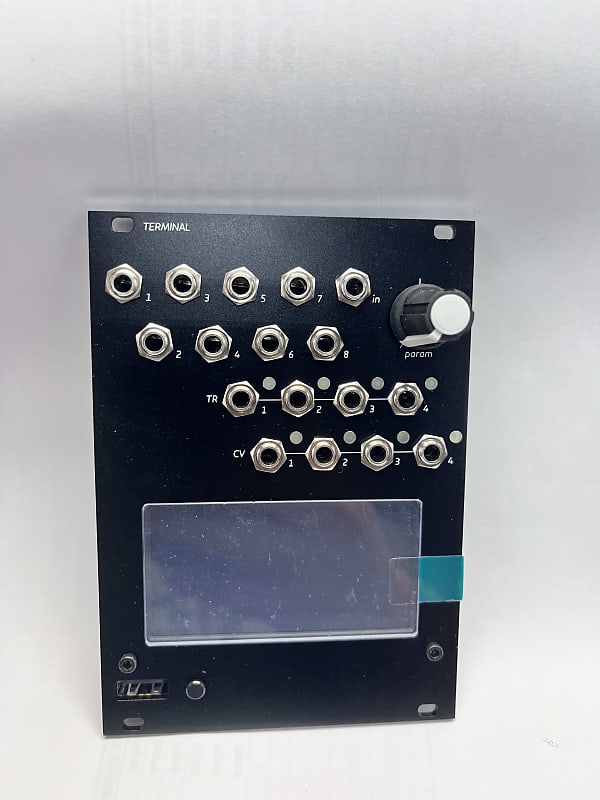 Monome Teletype (Terminal diy) - anodized black aluminium | Reverb