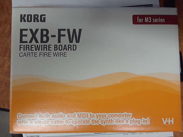 Korg EXB-FW Firewire Expansion Board for M3 Series Synth. | Reverb