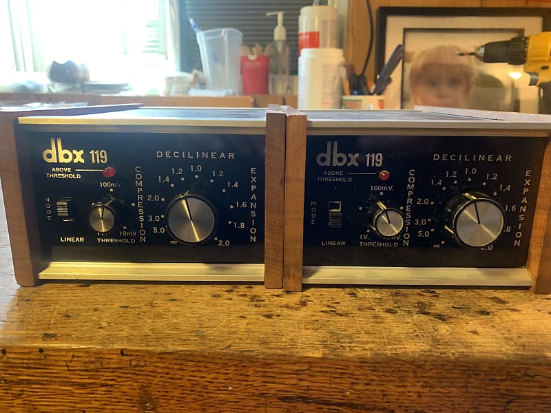 DBX 119 Compressor Expander (pair) | Reverb