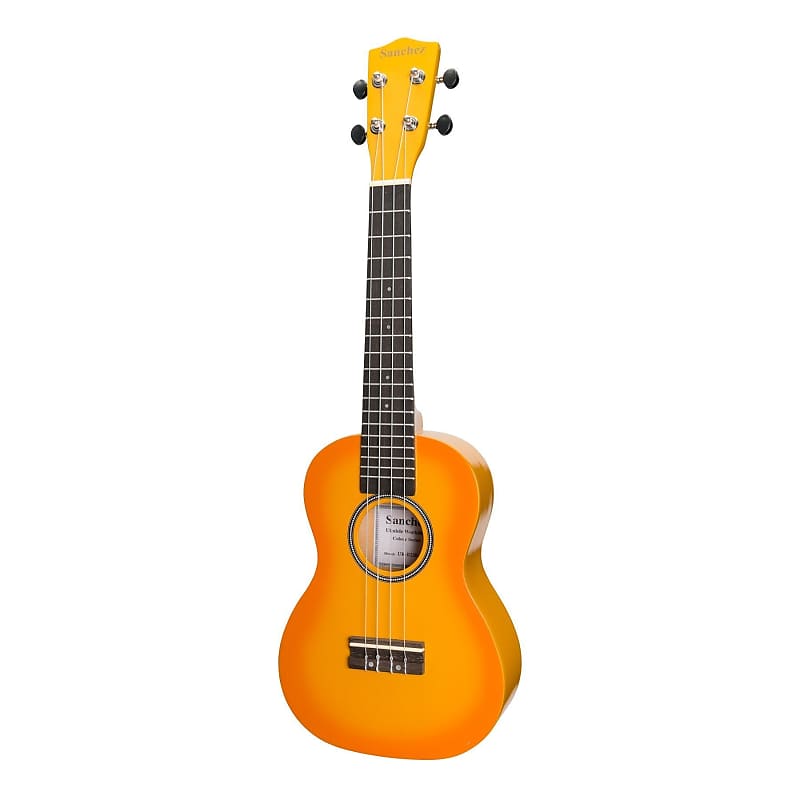 Sanchez 'Colourburst Series' Concert Ukulele (Golden | Reverb