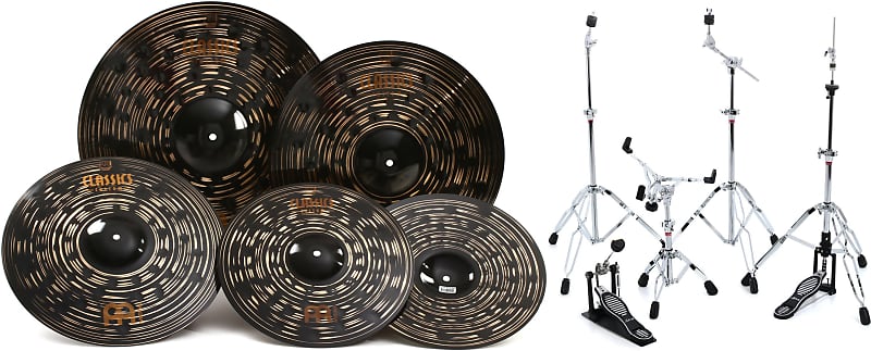 Meinl Cymbals Classics Custom Dark Set - 14/16/20 inch - with | Reverb