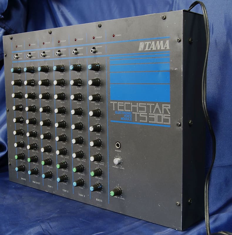 Tama Techstar TS305 1984 Blue | Reverb