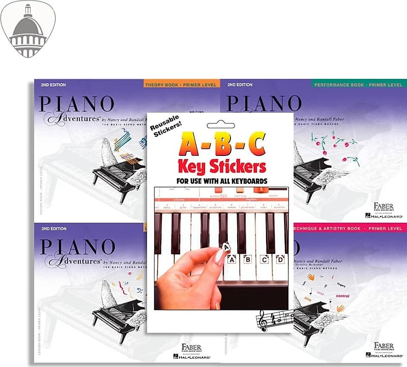 Faber Piano Adventures Primer Level Bundle- Lesson, | Reverb