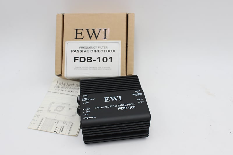 EWI Single Channel Passive Direct Box Model FDB-101 | Reverb