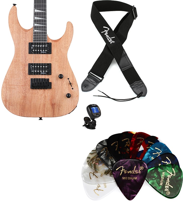 Jackson Dinky Arch Top JS22 DKA - Natural Oil Bundle with | Reverb