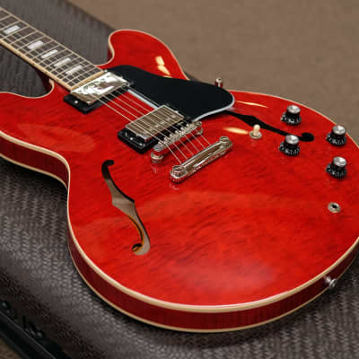 Gibson ES-335 Block 2020 - Present - Figured Sixties Cherry | Reverb