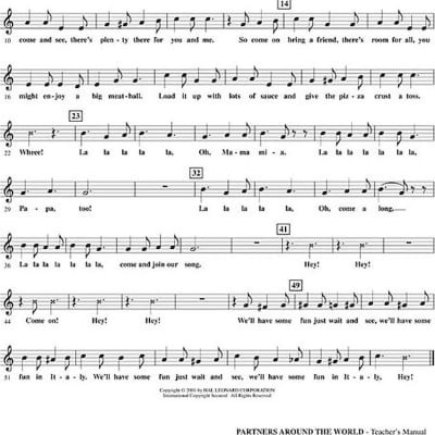 Partners Around the World (Collection of Partner Songs) | Reverb