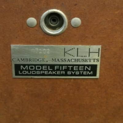 KLH Model 15 speaker set. Classic 70's sound. Clear 70's | Reverb