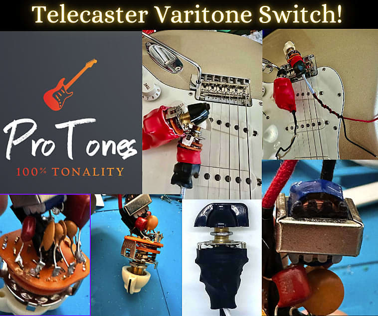 Pro Tones Powered Telecaster 12-position Varitone Tone | Reverb