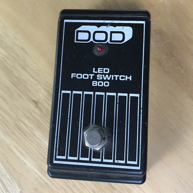 DOD LED Foot Switch 800 1980s | Reverb