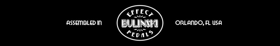 Bulinski Effect Pedals | Reverb