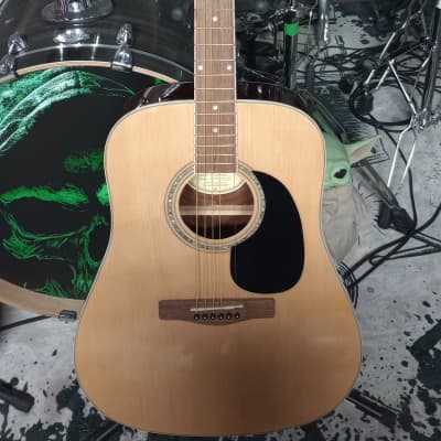 Mitchell D120 Dreadnought Acoustic Guitar Regular Natural | Reverb