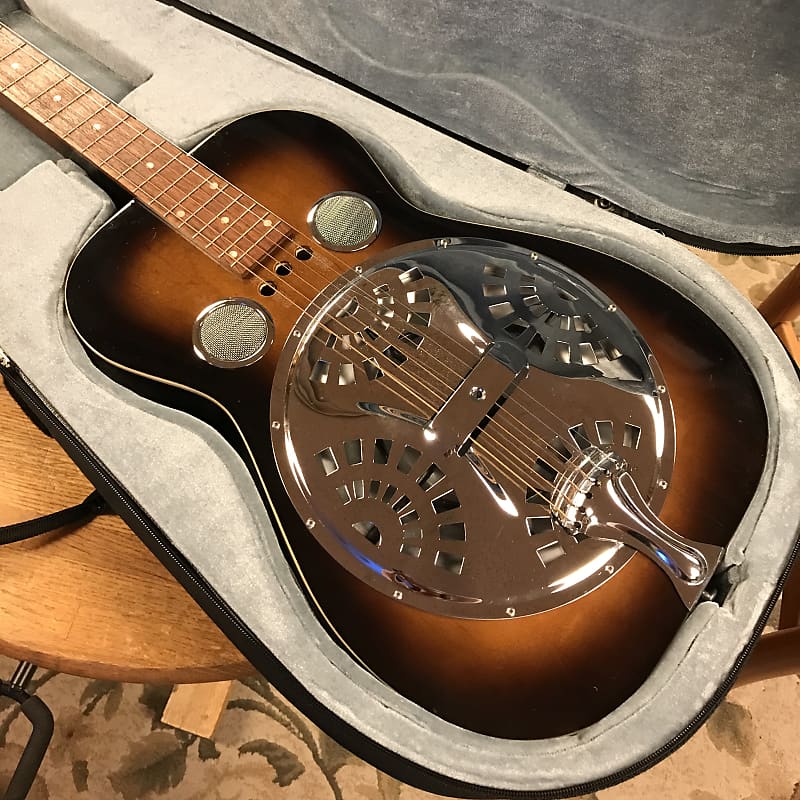 Dobro 60D Square Neck Sunburst | Reverb