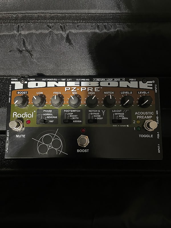 Radial Tonebone PZ-PRE | Reverb