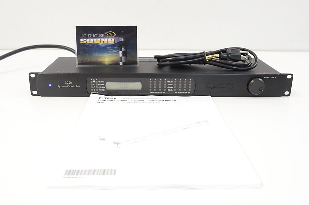 QSC SC28 System Controller | Reverb