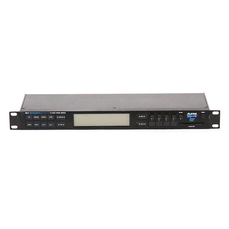 1990 Alesis S4 QuadraSynth Digital Rack Mount | Reverb Canada